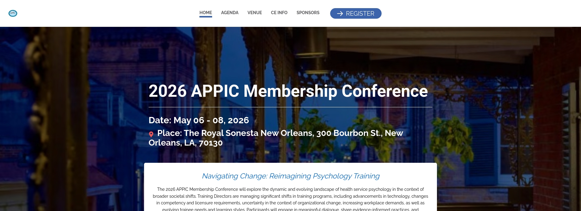 2026 APPIC Membership Conference